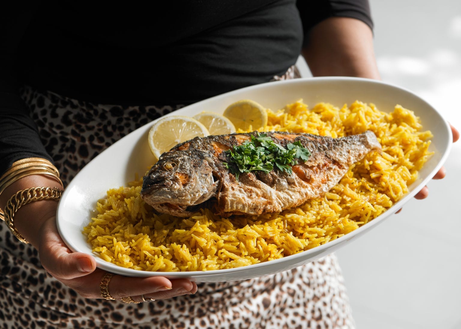 Sayadieh (Jaffa-Style Fish Over Rice) Recipe - Nadir Abu-Seif | Asif