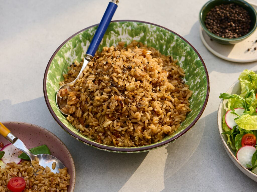 Ptitim (Israeli Couscous) with Caramelized Onions Recipe - Elran ...